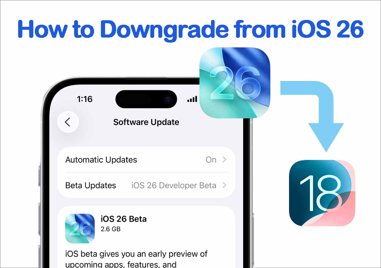 How to Downgrade from iOS 26 Beta to iOS 18 (3 Proven Methods)