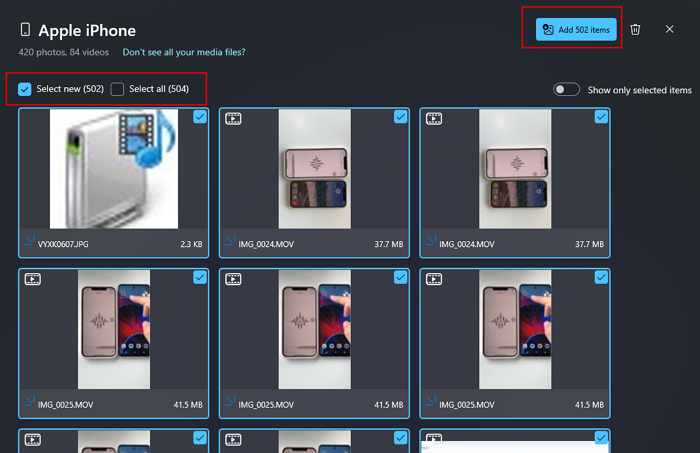 Can't Import Photos from iPhone to Windows 11/10