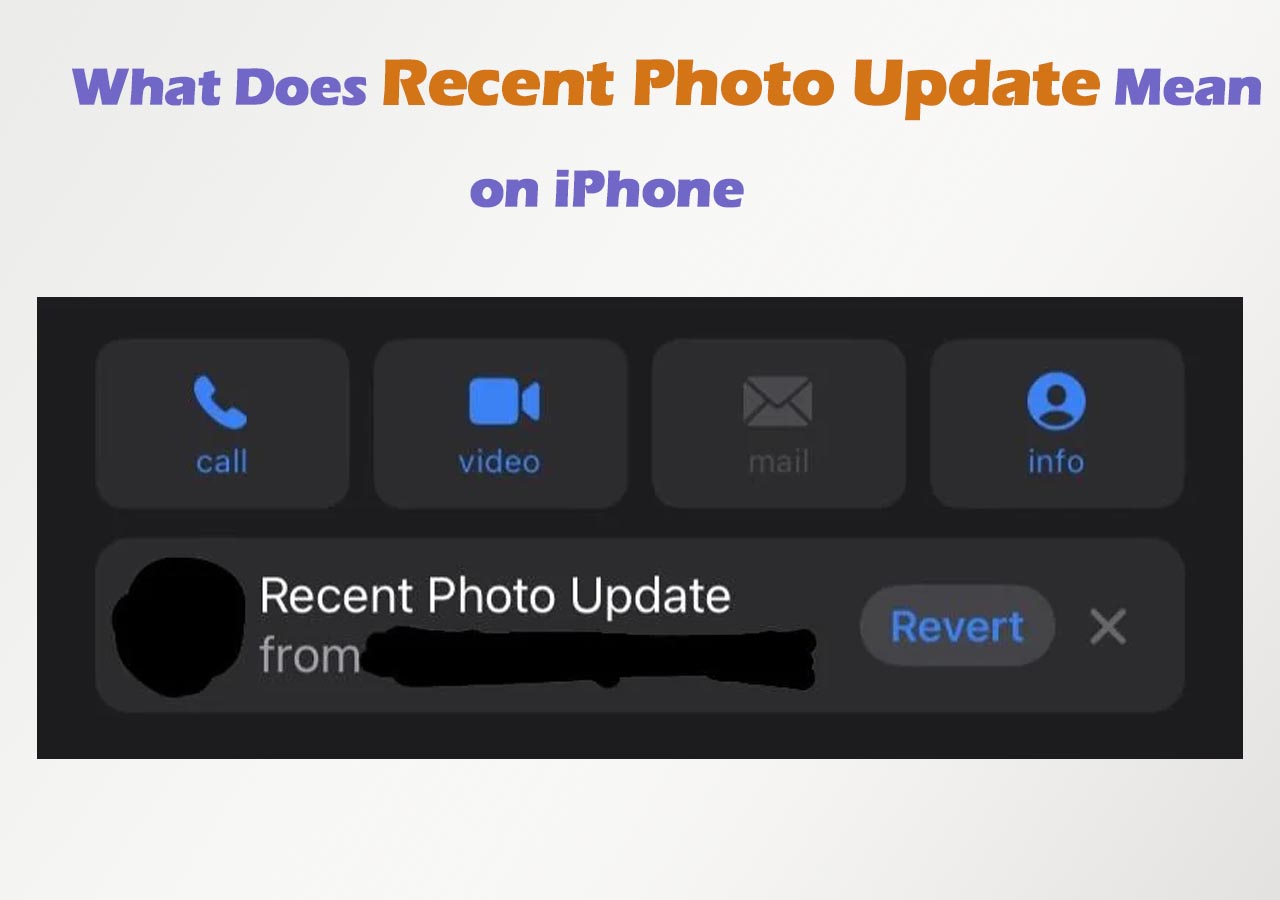What Does Recent Photo Update Mean on iPhone iOS 17