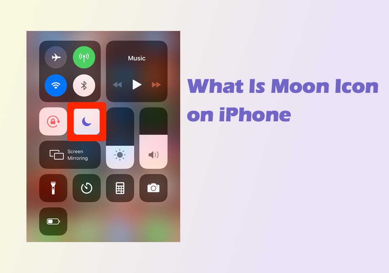 What Is Moon Icon on iPhone: How to Remove It?